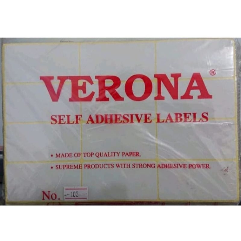 Jual Label Undangan VERONA No 103 - MGB | Shopee Indonesia
