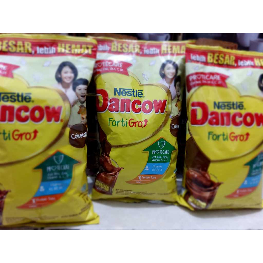 Jual Dancow Fortigro Susu Bubuk Anak Rasa Coklat Pouch 1kg ( Exp Juni ...