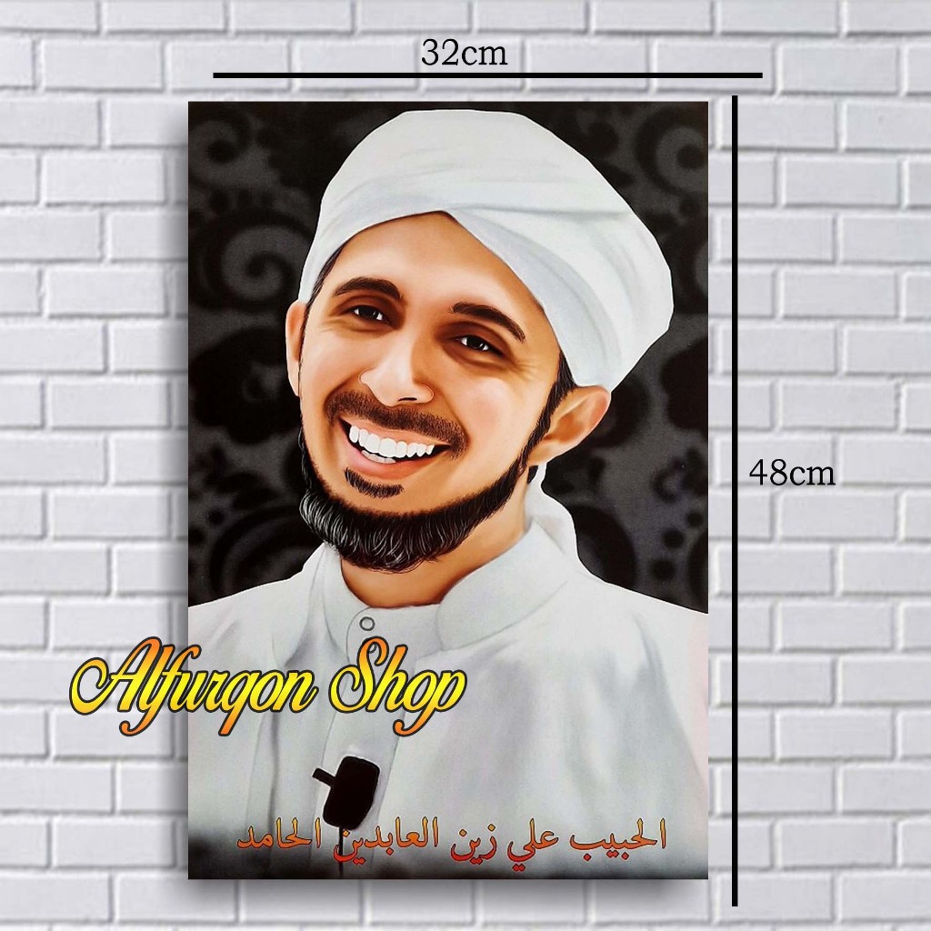 Jual POSTER HABIB ALI ZAENAL ABIDIN AL HAMID | Shopee Indonesia