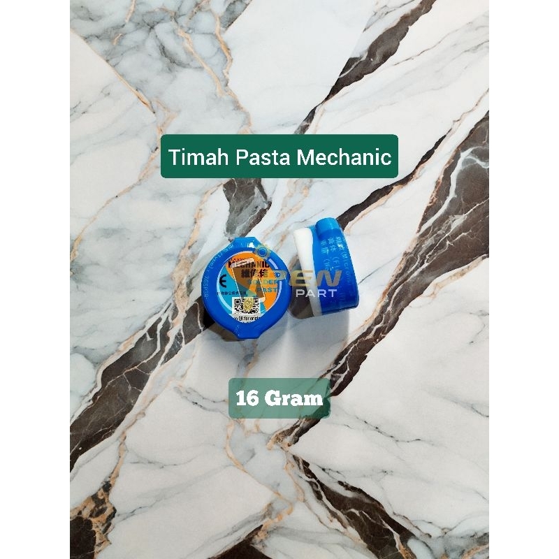 Jual Timah Pasta Mechanic 16gr 16 Gram Org Paste Cair Mekanik | Shopee ...