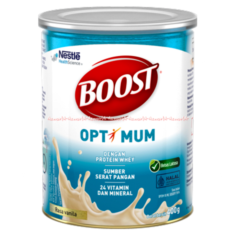 Jual Nestle Boost Optimum 400gr Rasa Vanila Vanilla Susu Bubuk Kaleng ...