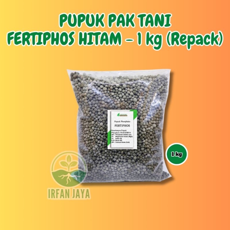 Jual PUPUK PAK TANI FERTIPHOS HITAM - 1kg(Repack) | Shopee Indonesia
