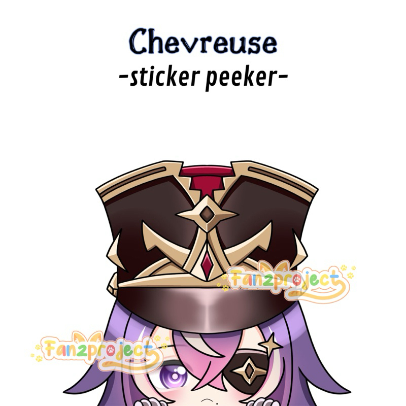 Jual STICKER INTIP ANIME CHEVREUSE GENSHIN IMPACT | Shopee Indonesia