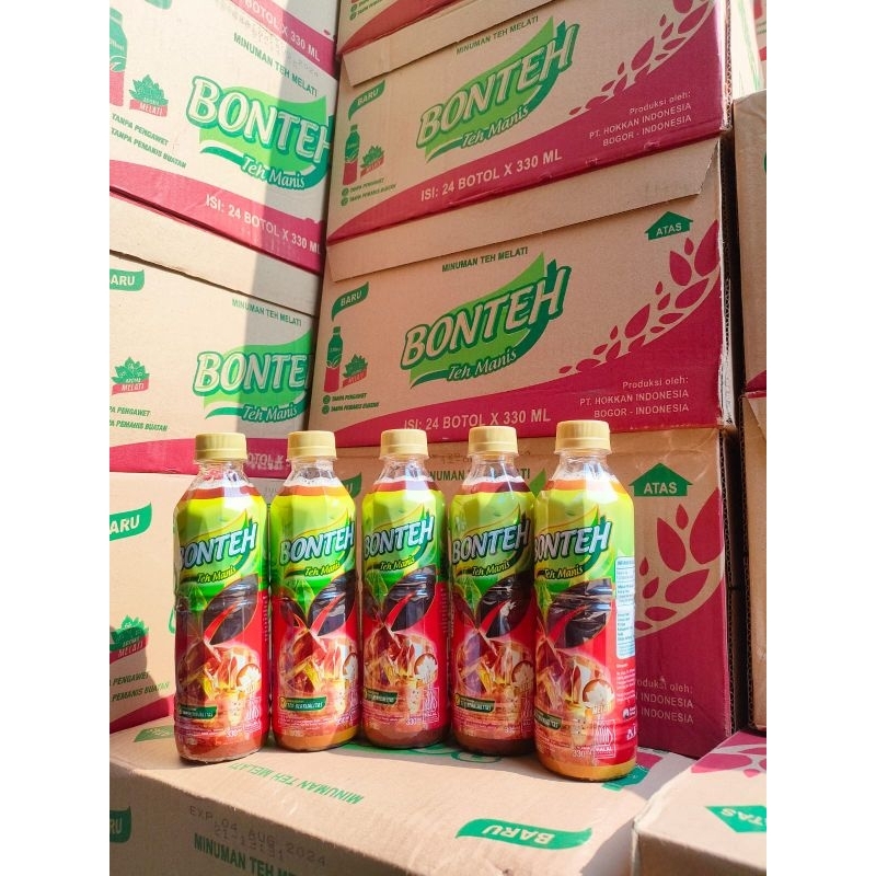 Jual (KHUSUS INSTAN) Bonteh Minuman Teh Botol Dengan Sari Melati 330Ml ...