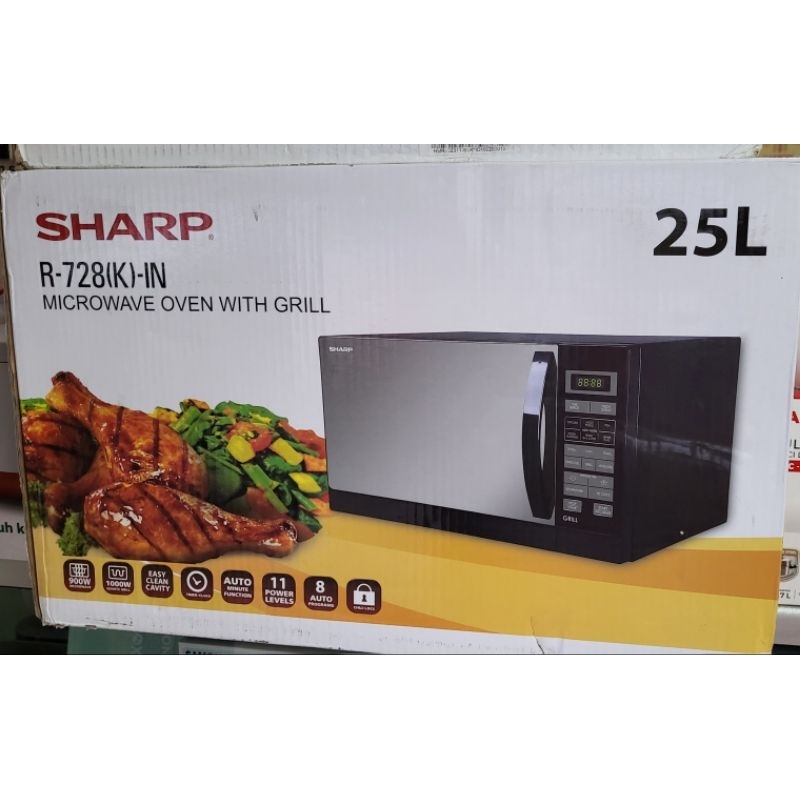 Jual Microwave oven with grill Sharp R728 / alat dapur Garansi Resmi ...
