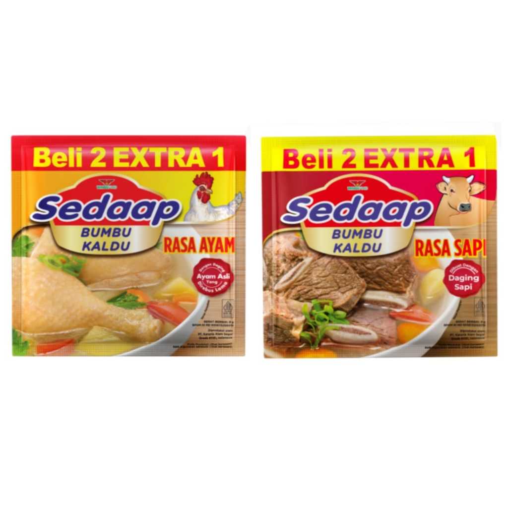 Jual SEDAAP BUMBU KALDU AYAM DAN SAPI / 1 RENCENG ISI 18 PCS | Shopee ...