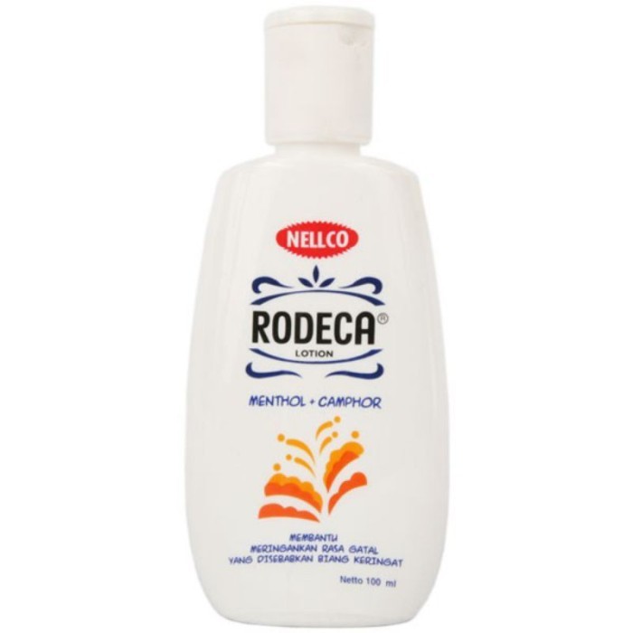 Jual Nellco Rodeca Lotion Menthol + Camphor Bedak Cair 60ml & 100ml ...