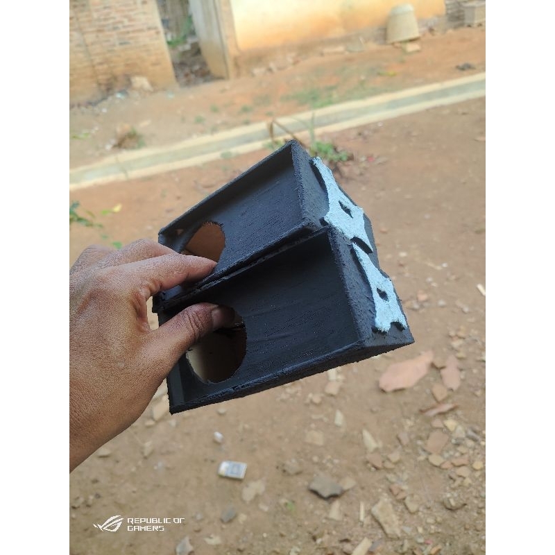 Jual box miniatur line array 2inch sudah cat tekstur kulit jeruk ...