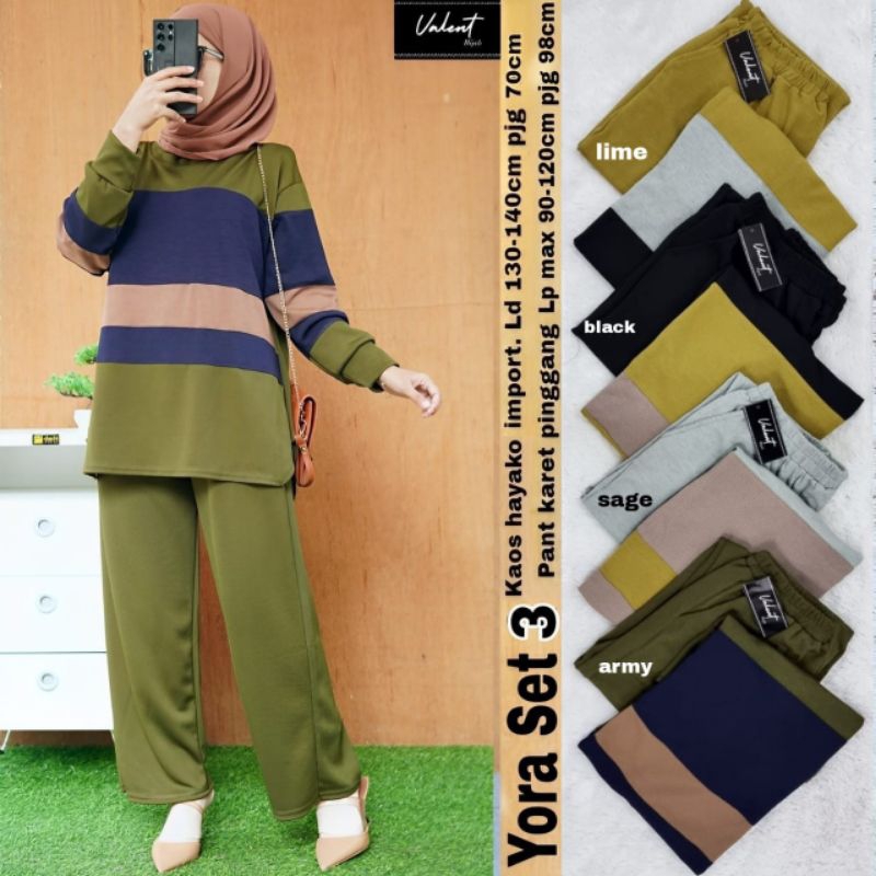 Jual VIRAL !! YORA SET #3 SUPER CAKEP ORI VALENT | Shopee Indonesia