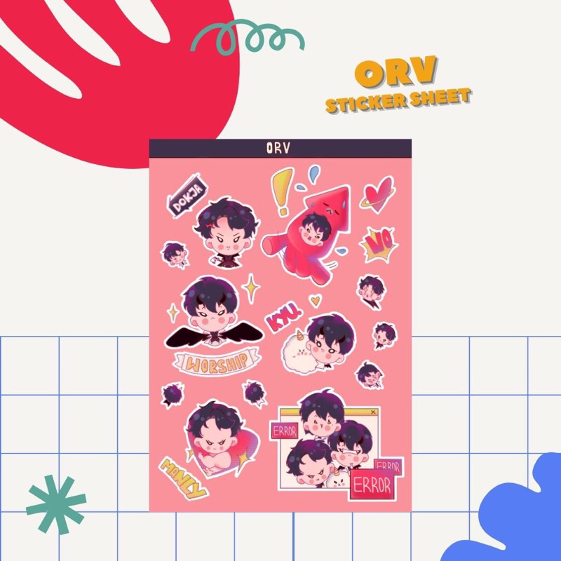 Jual Omnicient Reader Viewpoint Sticker Sheet/ORV | Shopee Indonesia