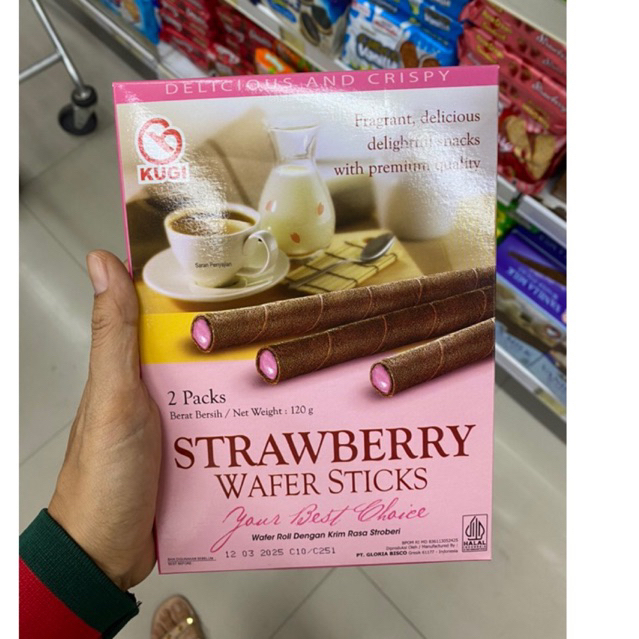 Jual kugi wafer kotak all variant | Shopee Indonesia