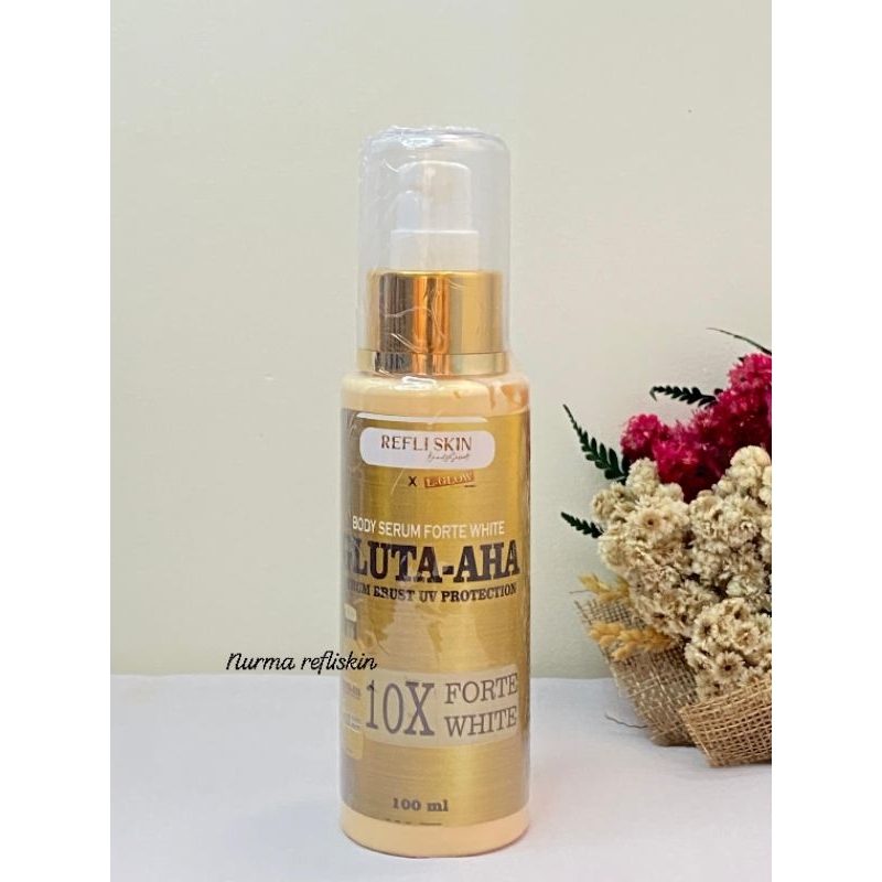 Jual Body serum forte white Gluta-AHA | Shopee Indonesia