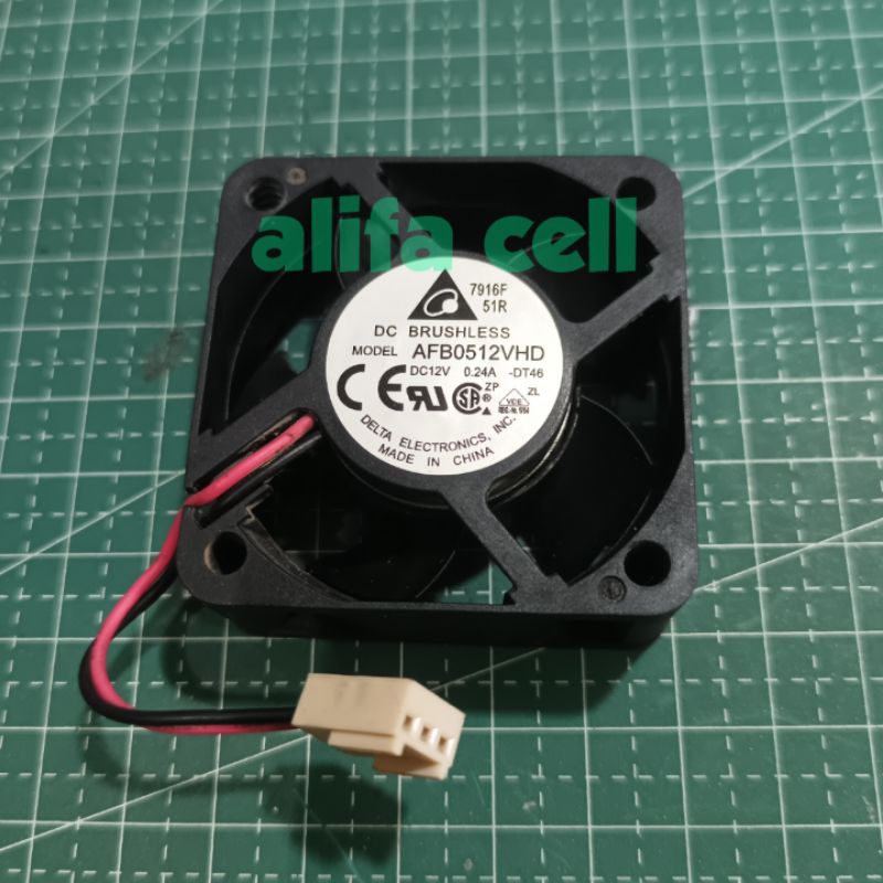 Jual fan dc 5cm kipas 5x5 fan 12v fan delta avc servo sunon nidec ...