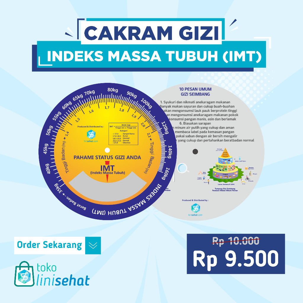 Jual Cakram Indeks Masa Tubuh (IMT) | Shopee Indonesia