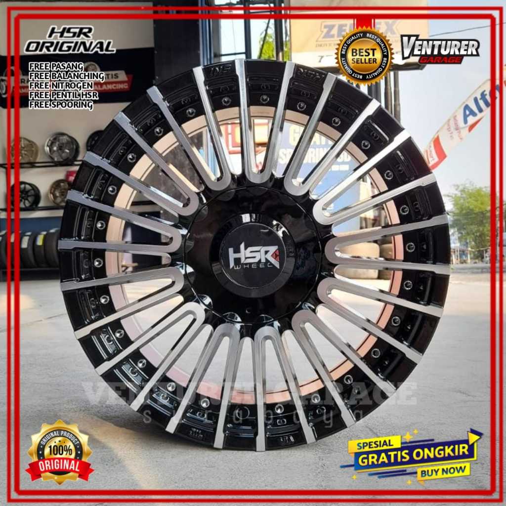 Jual VELG MOBIL RING18 HSR AMARASI R18 LUBANG 5 VELG RACING RING 18 HRV,CRV,ZENIX,INNOVA,XPANDER ...