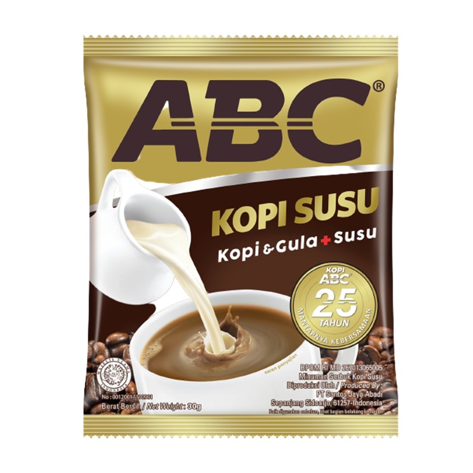 Jual KOPI ABC SUSU RENCENG ISI 10 SACHET | Shopee Indonesia