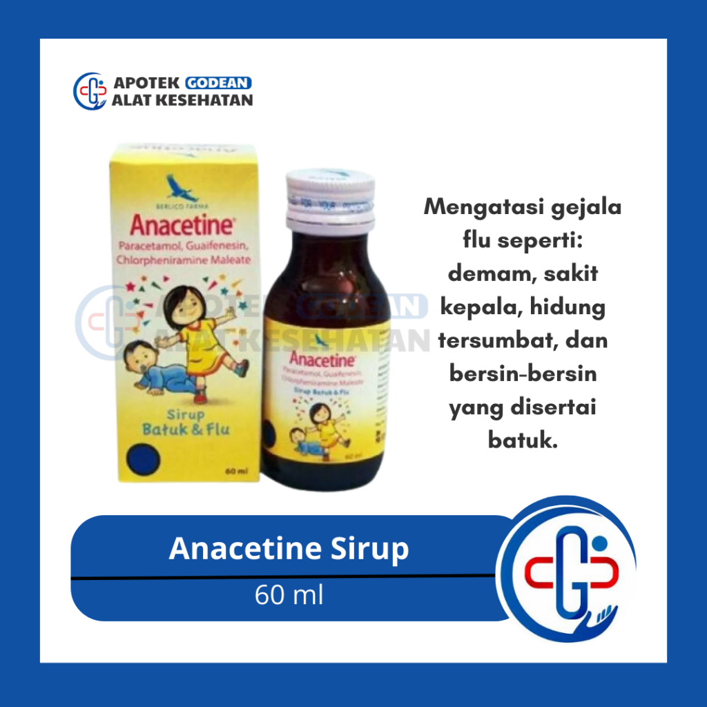 Jual Anacetine Sirup Obat Batuk Berdahak Anak Obat Demam Anak Obat Flu ...