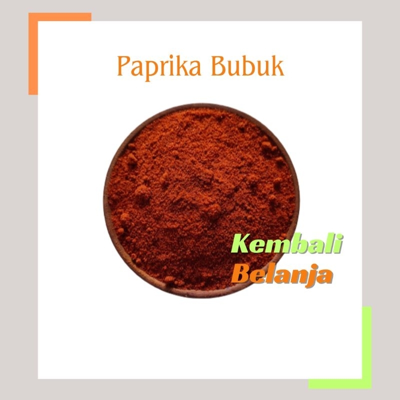 Jual Paprika Bubuk/ Paprika Powder 100 Gram | Shopee Indonesia