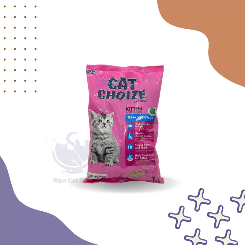 Jual Cat Choize Kitten 1 kg | Shopee Indonesia