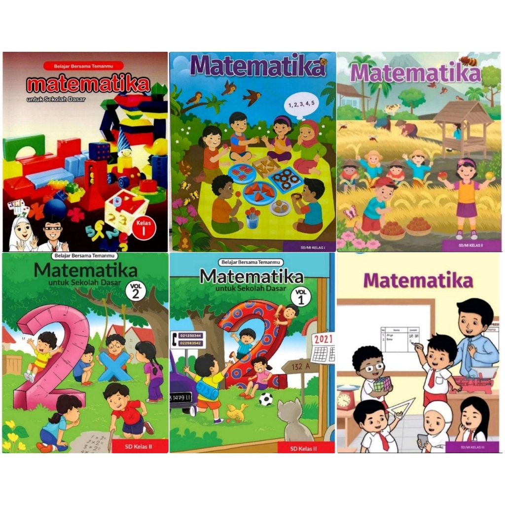 Jual BUKU PAKET MATEMATIKA KURIKULUM MERDEKA PENERBIT KEMENDIKBUD ...