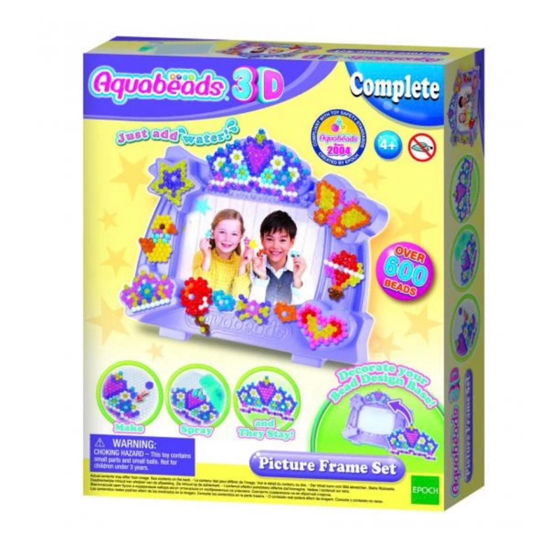 Jual Mainan edukasi Aquabeads 3D Picture Frame set | Shopee Indonesia