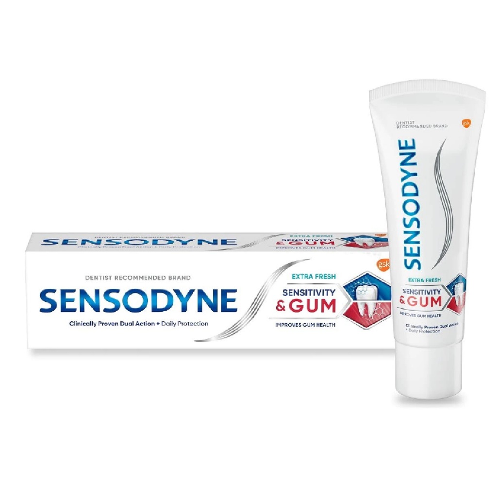 Jual Sensodyne Sensitivity & Gum Toothpaste 100g (Extra Fresh, Regular ...