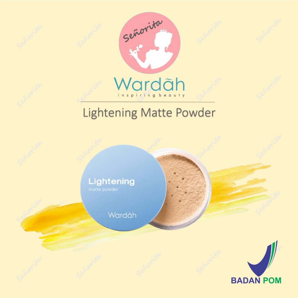 Jual WARDAH Lightening Matte Powder 20gr | Shopee Indonesia