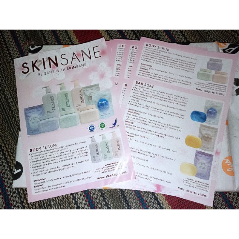 Jual Brosur skinsane | Shopee Indonesia