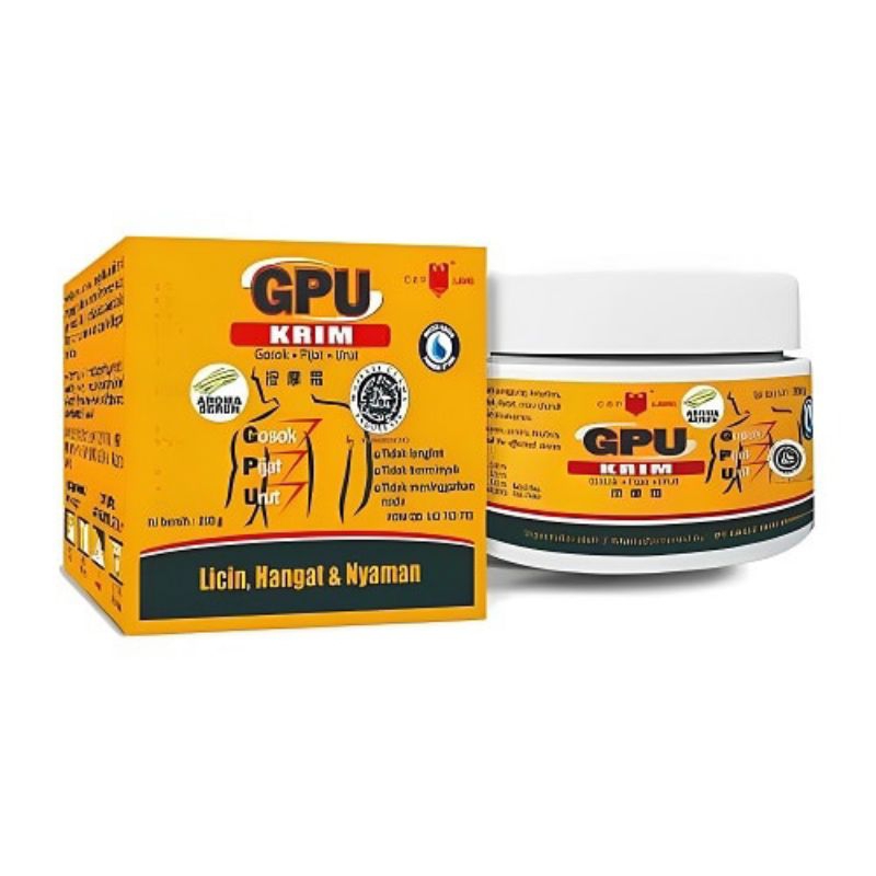 Jual GPU cream sereh, cream gosok urut 60g, 100g | Shopee Indonesia