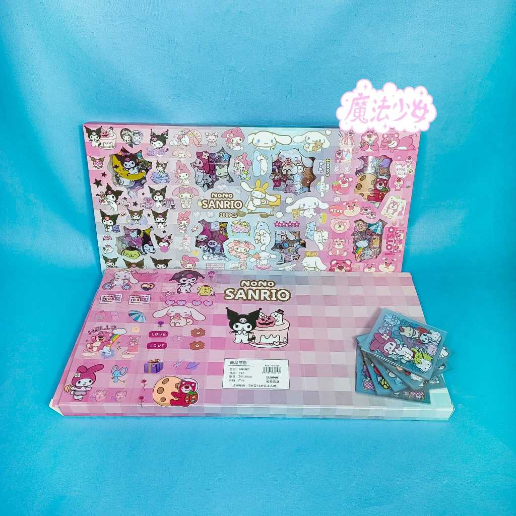Jual STIKER STICKER MOMO NONO & CICI ISI BTS BLACKPINK 200LEMBAR BISA ...