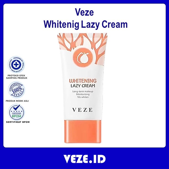 Jual BPOM VEZE WHITENING LAZY CREAMVEZE_VZ002_WHITENINGLAZY | Shopee ...