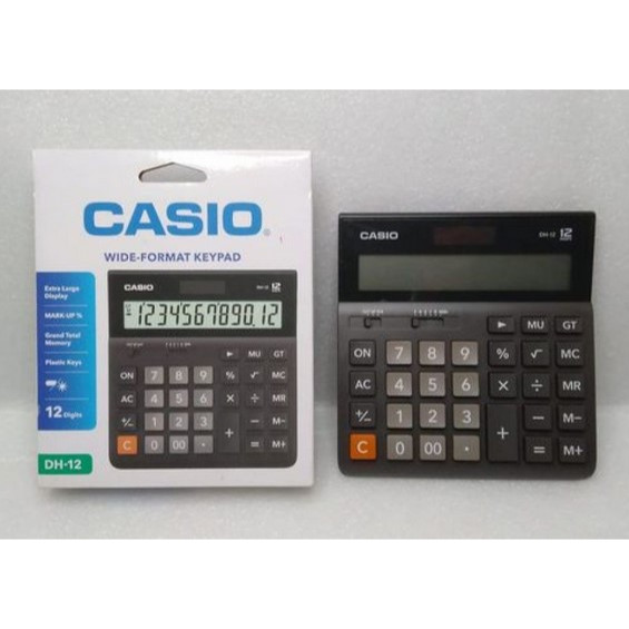 Jual Kalkulator 12 Digit Casio DH-12 | Shopee Indonesia