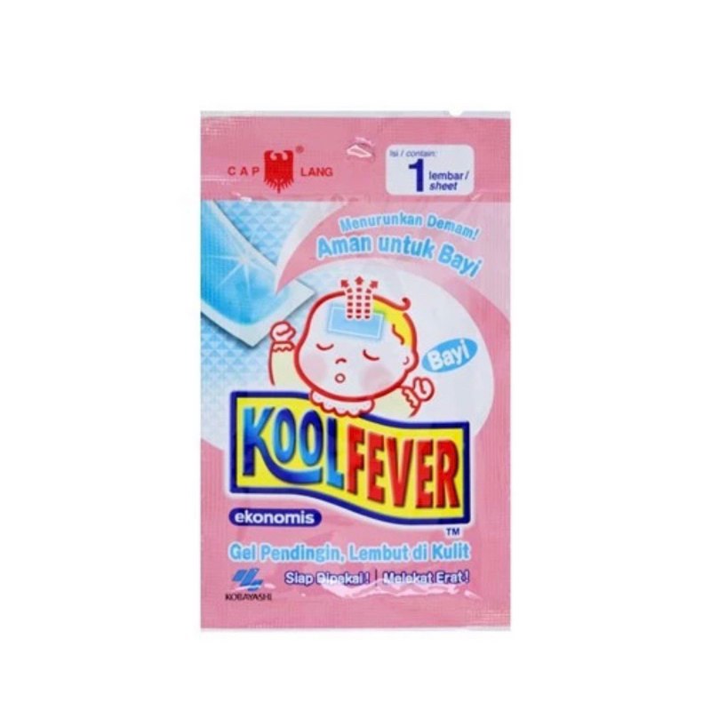 Jual Koolfever baby per pcs ( kompres penurun demam bayi ) | Shopee ...