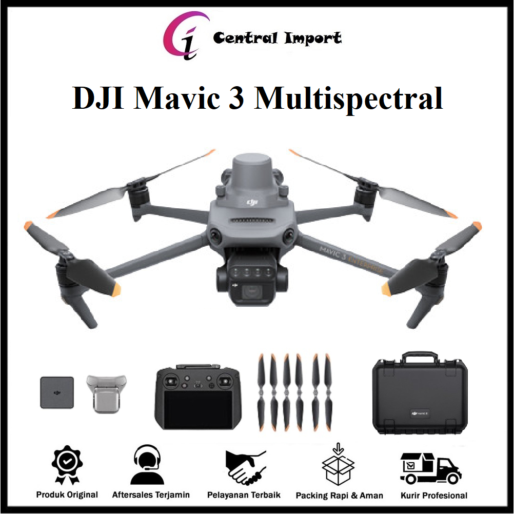 Jual Drone Dji Mavic 3 Multispectral - Dji Mavic 3 Multispectral ...