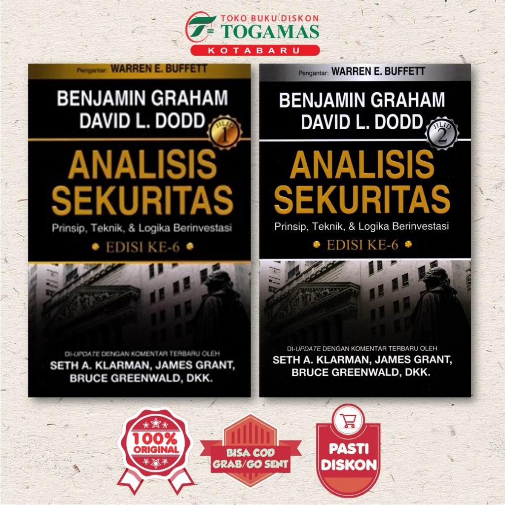 Jual Analisis Sekuritas 01 // 02 Ed. 06 - Benjamin Graham, David L ...