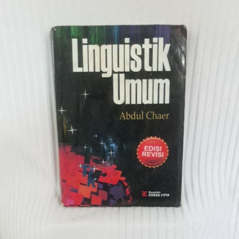Jual LINGUISTIK UMUM (ABDUL CHAER) | Shopee Indonesia