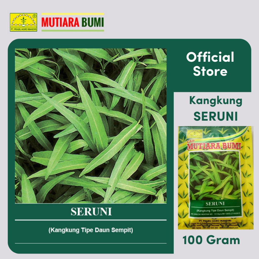 Jual BENIH KANGKUNG DAUN SEMPIT SERUNI 100 GRAM CAP MUTIARA BUMI ...