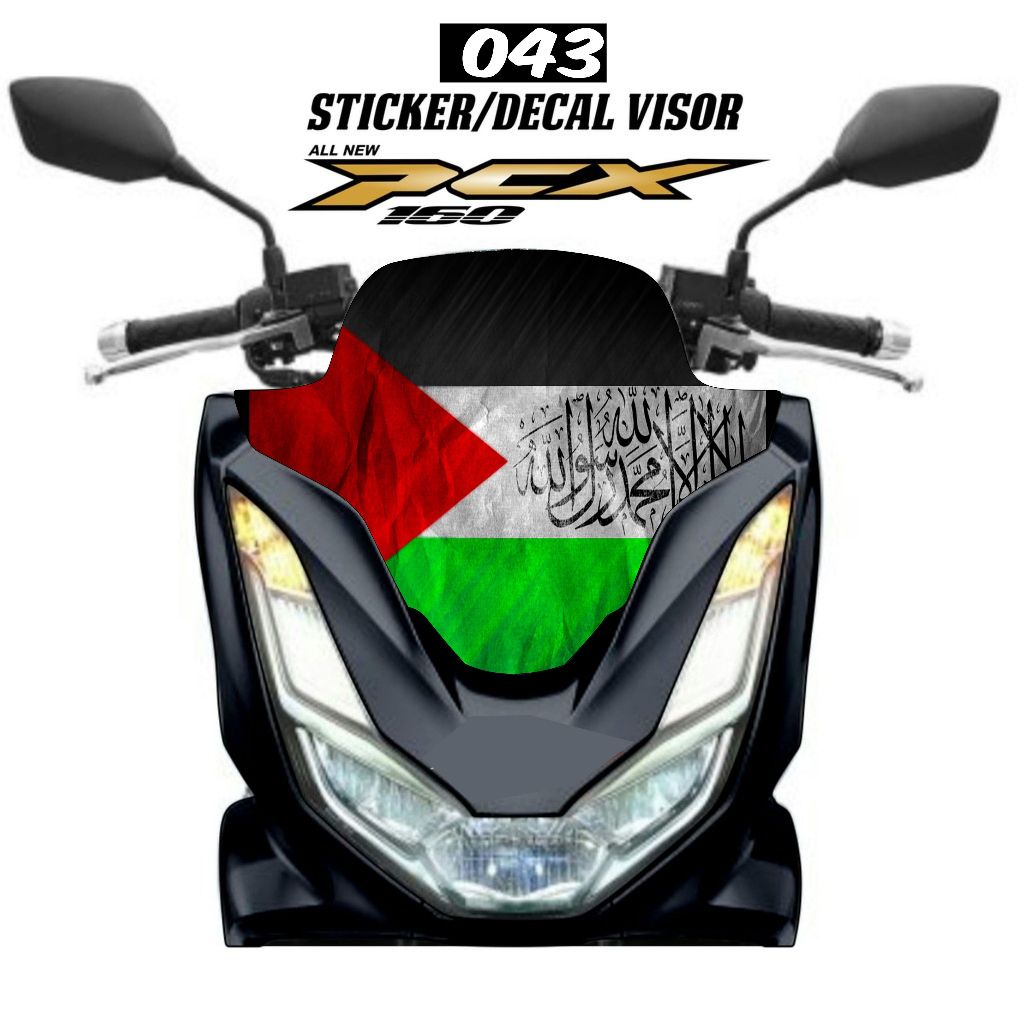 Jual Stiker Windshield Variasi Honda Pcx 160 Visor Pcx 160 2021 sampai ...