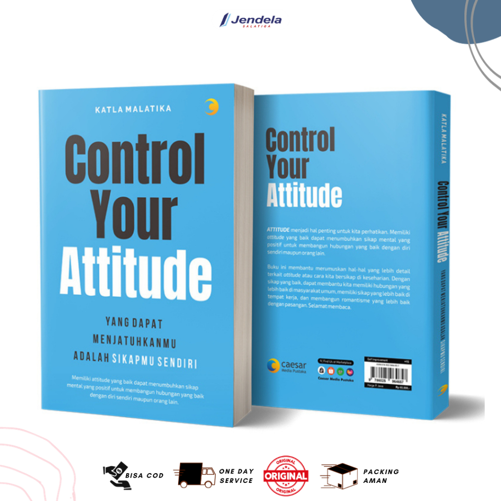 Jual Control Your Attitude Yang Dapat Menjatuhkanmu adalah Sikapmu ...