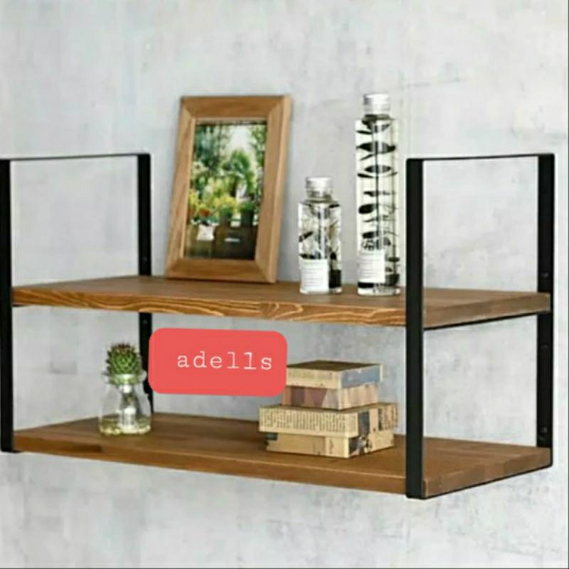 Jual bracket ambalan papan kayu rak papan kayu susun2 rak papan ambalan ...