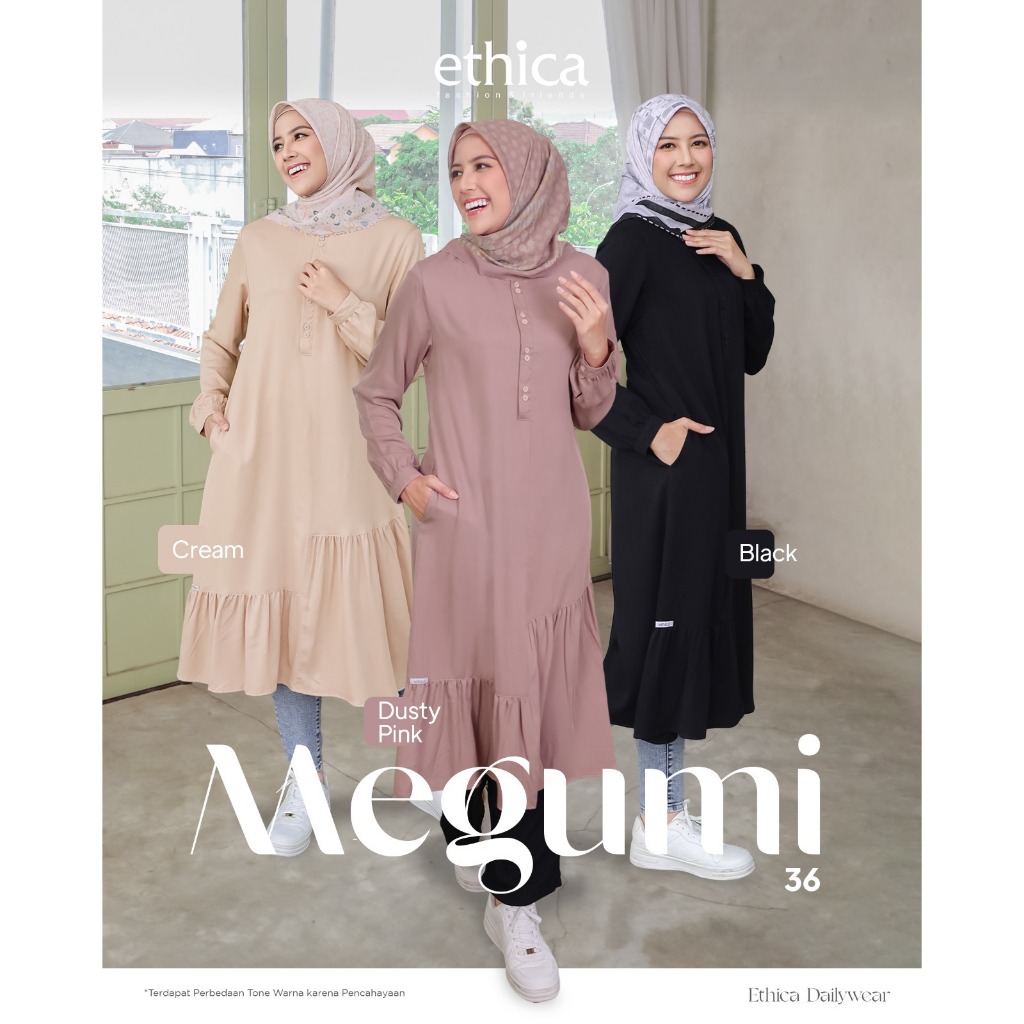 Jual Ethica Long Tunic Megumi 36 | Shopee Indonesia