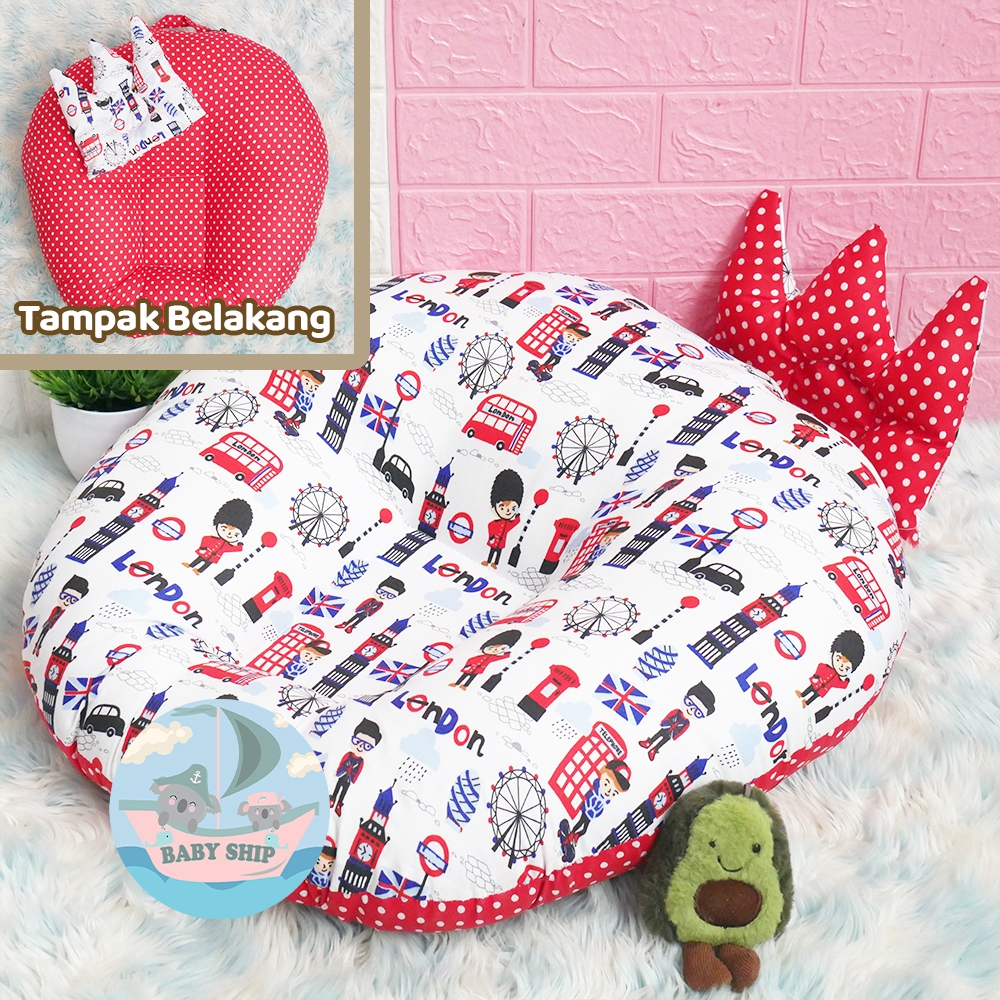 Jual Sofa Bayi 2in1 New Born Multifungsi / Baby Lounger / Free Bantal ...