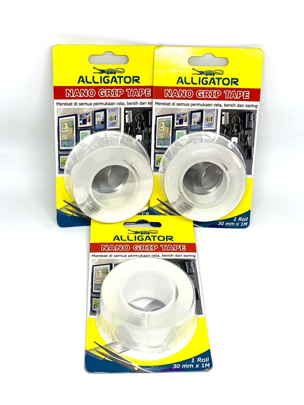 Jual LAKBAN NANO TAPE ALLIGATOR AJAIB ISOLASI BENING NANO DOUBLE TAPE ...