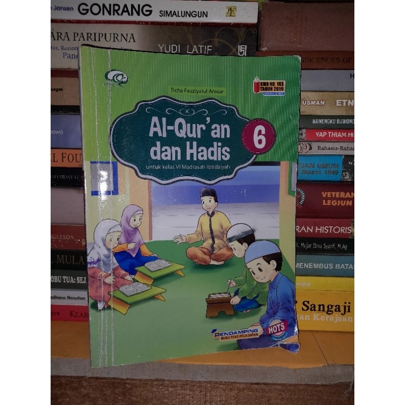 Jual AL-QUR'AN DAN HADIS 6 UNTUK KELAS 6 MADRASAH IBTIDAIYAH | Shopee Indonesia