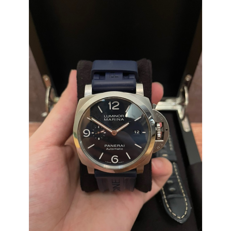 Jual panerai luminor pam 1313 blue dial automatic original | Shopee ...