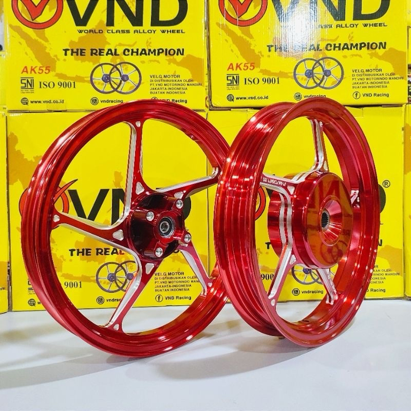 Jual VELG RACING VND AK 55 RING 14 BEAT VARIO 110 SCOOPY GENIO VARIO 125 VARIO 150 VARIO 160 ...