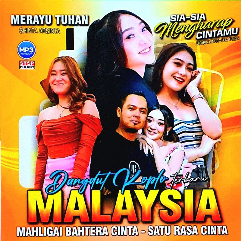Jual KASET MP3 LAGU DANGDUT MALAYSIA TERBARU TERPOPULER - KASET CD-MP3 MUSIK DANGDUT KOPLO ...