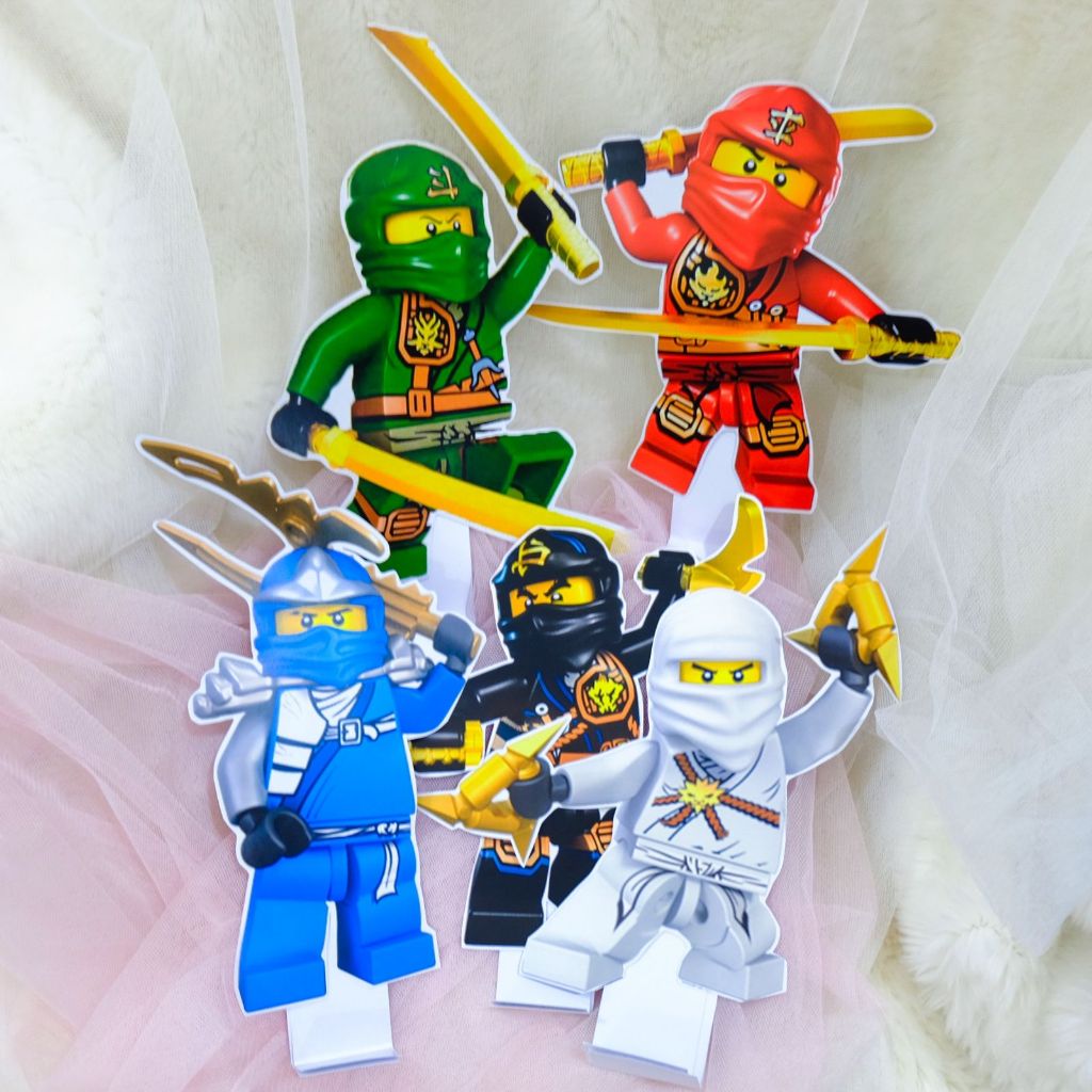 Jual Ninjago Ninja Go - Stand Karakter Dessert Table Birthday / Hiasan ...