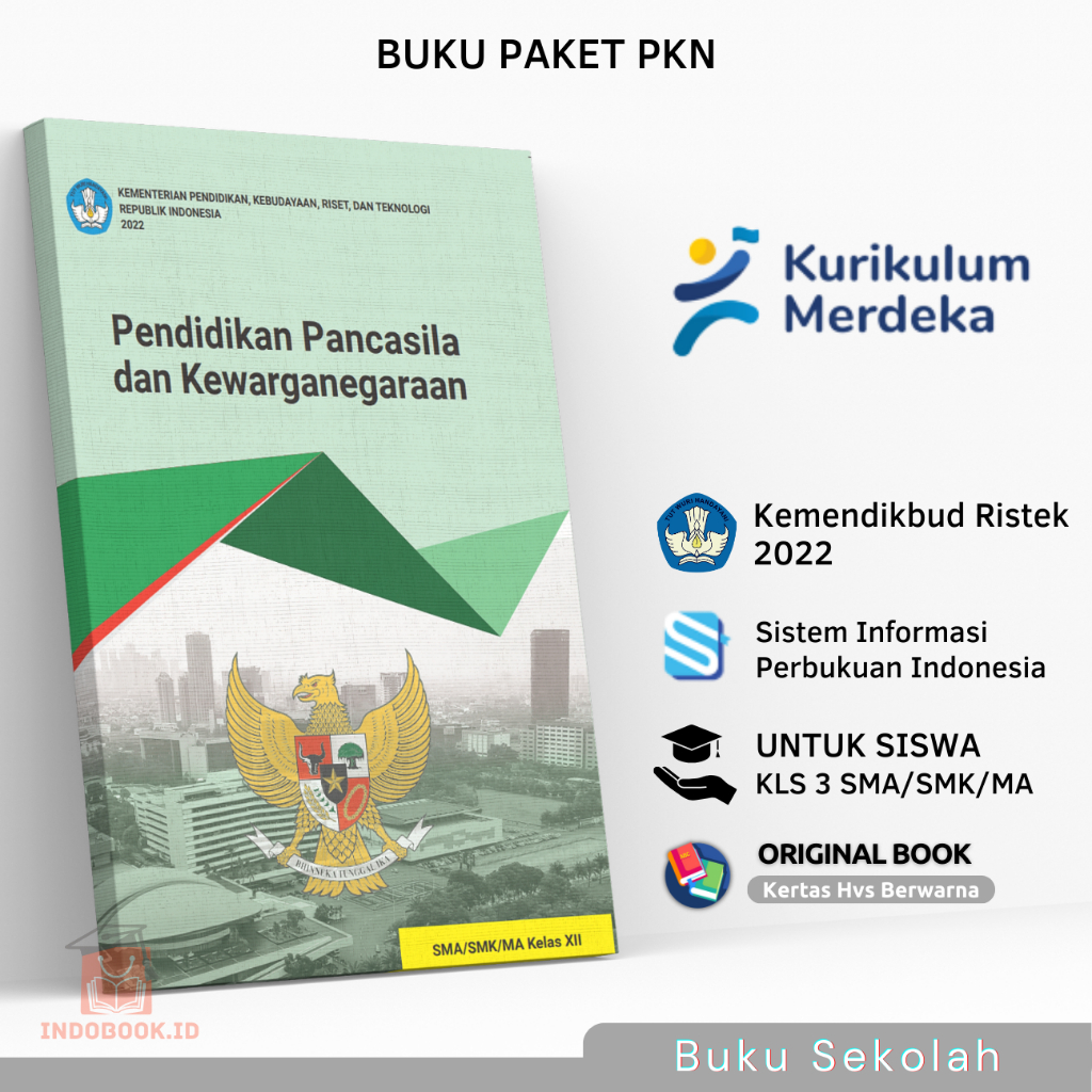 Jual Buku Paket PKN Kelas 12 SMA SMK Kurikulum Merdeka Belajar Buku Siswa Mata Pelajaran ...