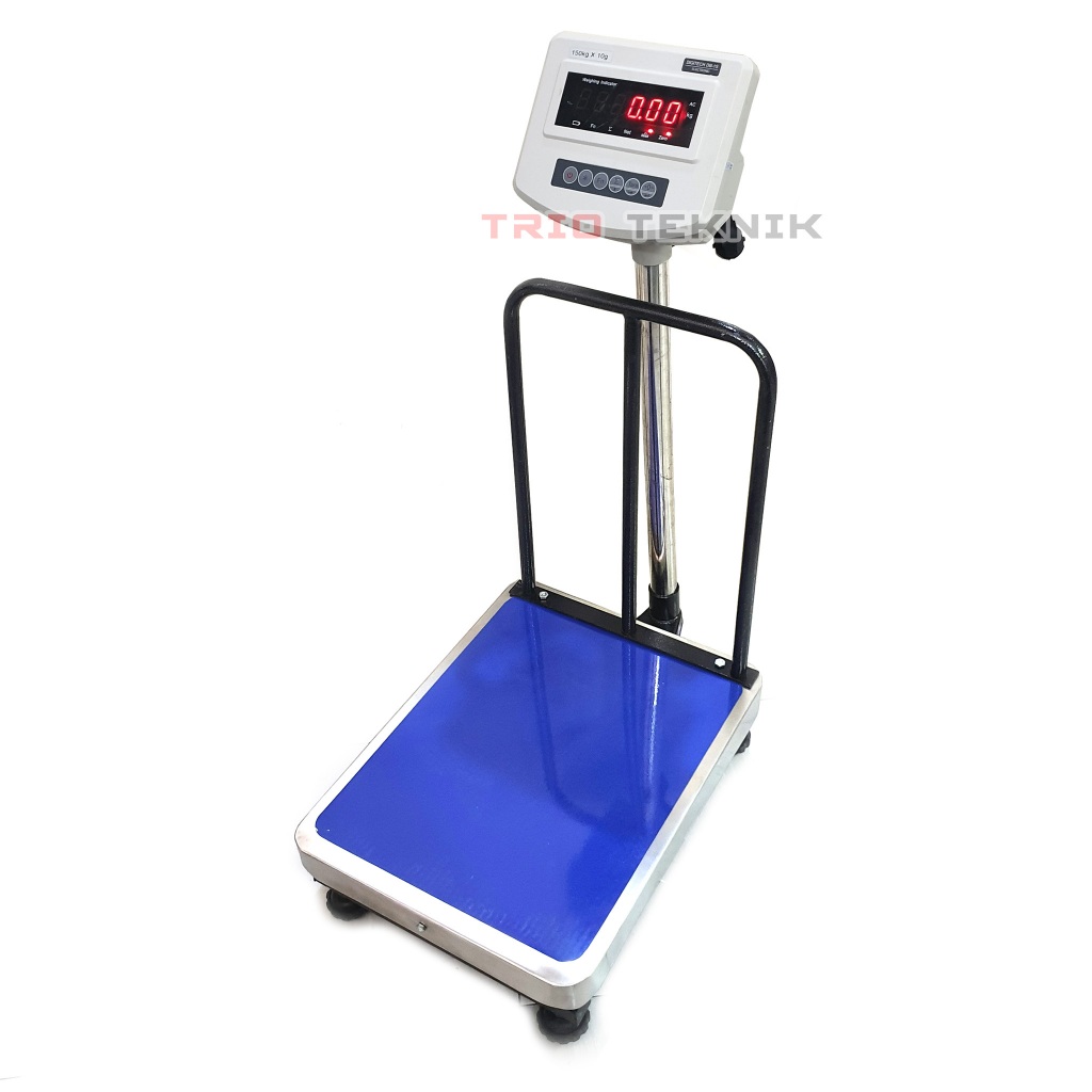 Jual Timbangan Digital Duduk 150 kg Digitech Premium Untuk Barang Sayur | Shopee Indonesia